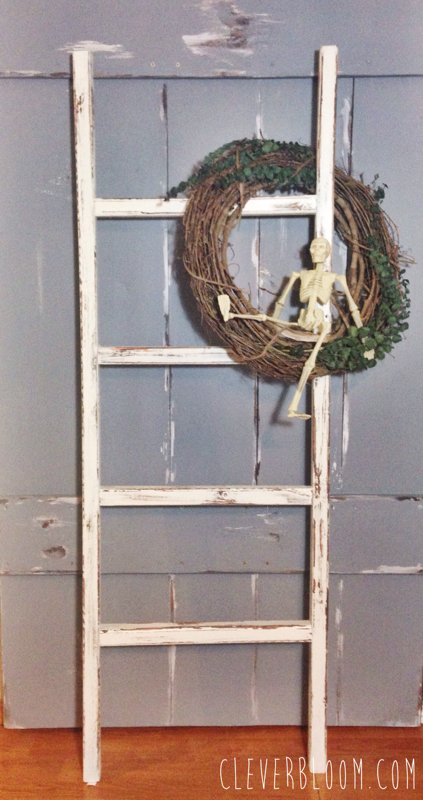 DIY~ decorative ladder - Clever Bloom